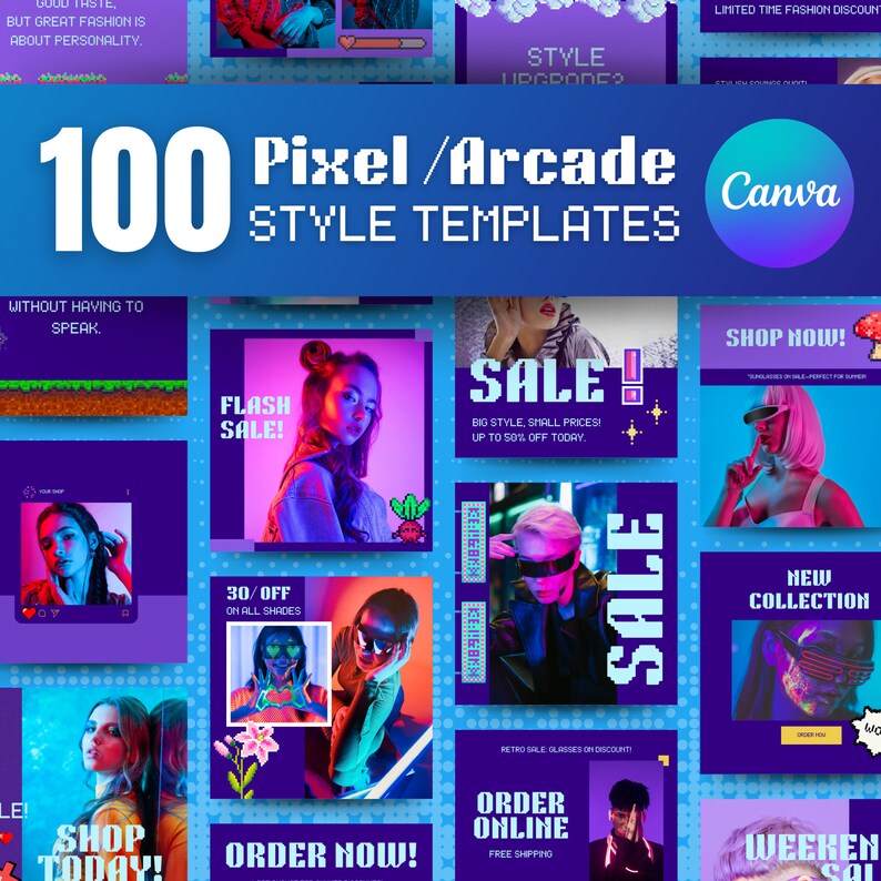 Canva Instagram Templates for Social Media Managers and Boutique ...