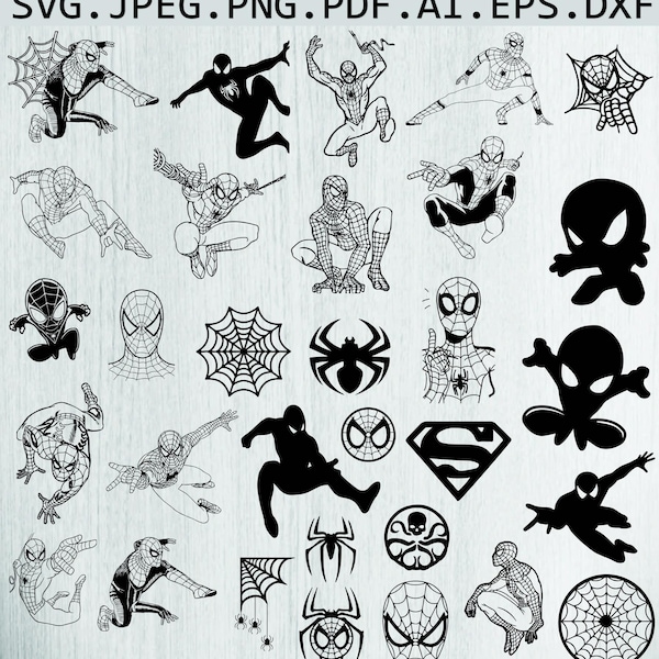 Spiderman Head - Etsy