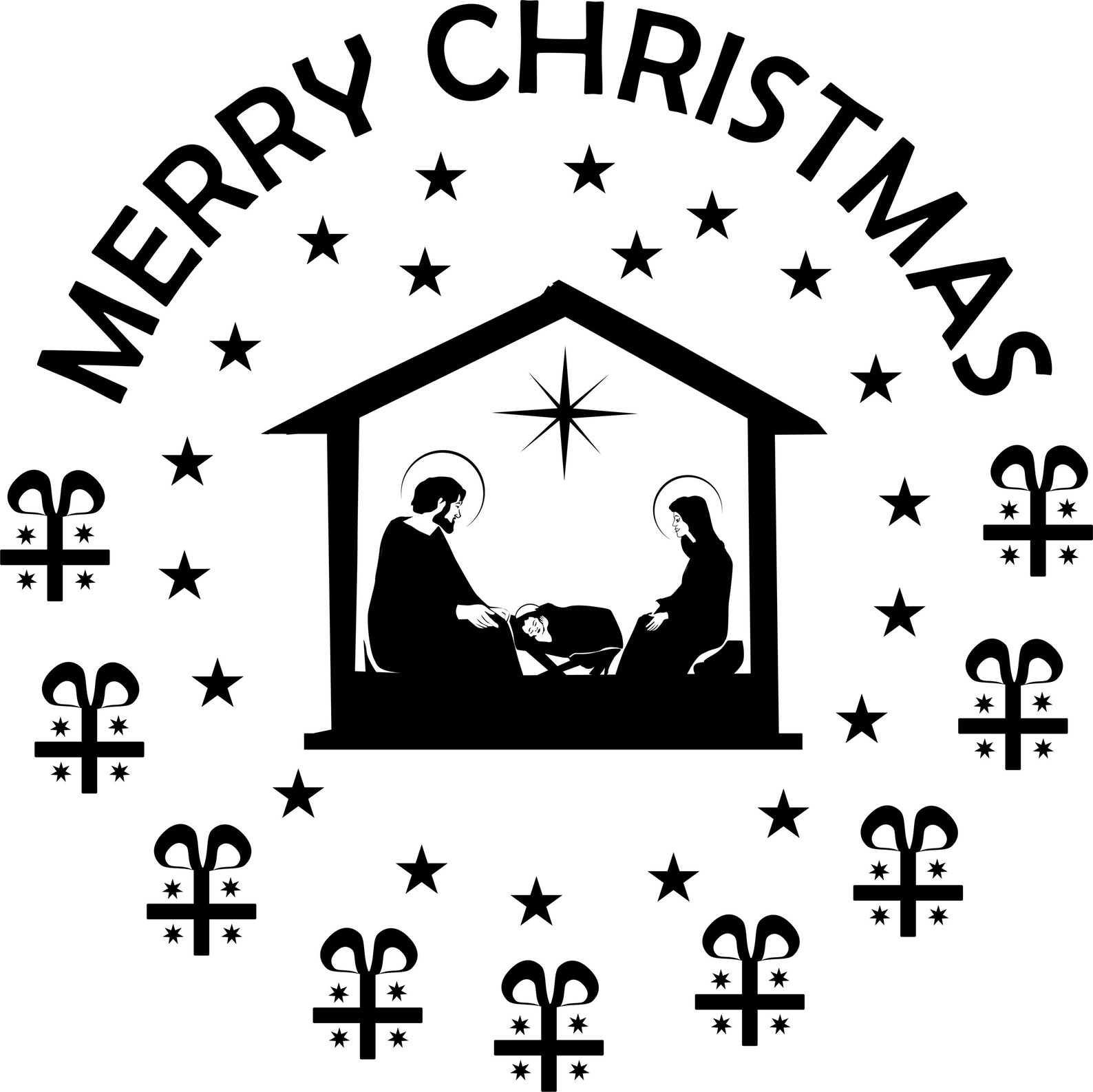 Nativity SVG , Nativity SVG, Bundle, Christmas Svg, Nativity Clipart ...