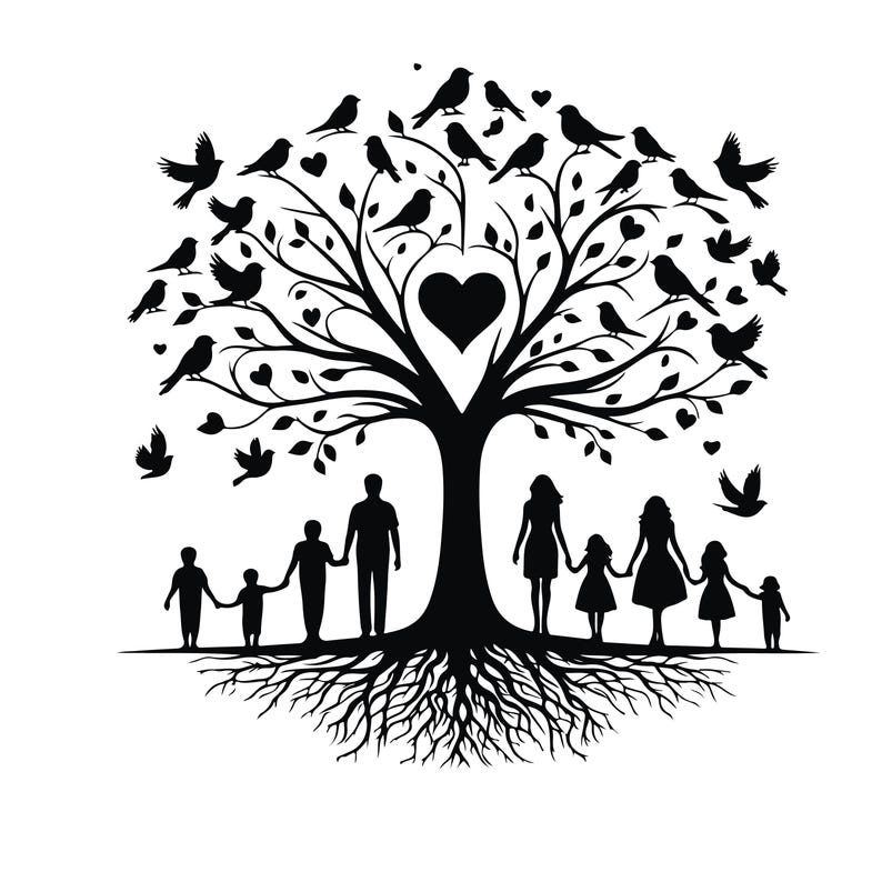 Tree of Life Svg, Family Tree Svg Bundle, Tree With Roots, Tree of Life ...