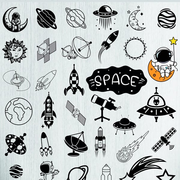 Space Svg - Etsy