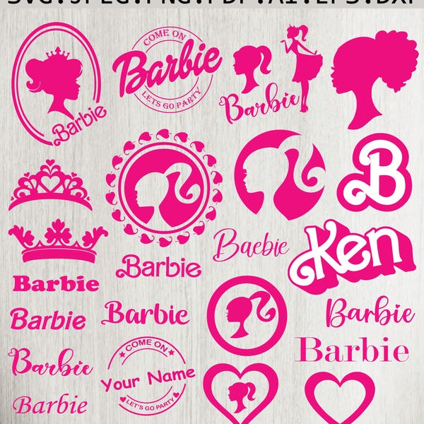 Barbie Font - Etsy