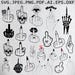 Middle Finger Svg Bundle, Middle Finger Clipart, Middle Finger Cut File ...