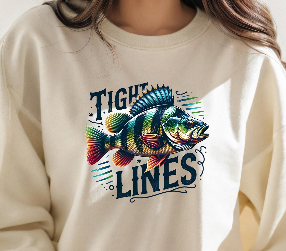 Perch Fish DTF Transfer: Angling Theme, Ready to Press - Etsy