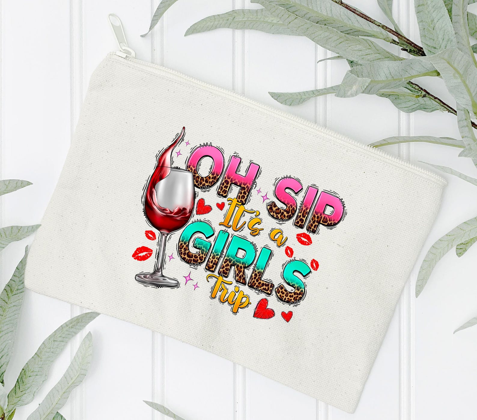 Oh Sip It's A Girls Trip DTF Transfer: Easy-to-apply Design - Etsy