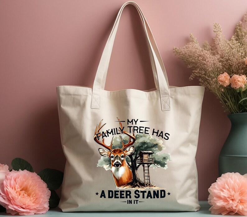 Deer Family Tree DTF Transfer: Heritage Hunting Print, Ready Press - Etsy