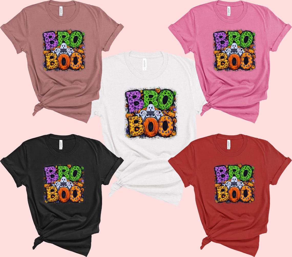 Halloween Family Boo DTF Transfer: Festive Iron-on Design - Etsy