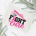 Breast Cancer Awareness DTF Transfer: Go Fight Cure Cheer - Etsy