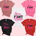 Breast Cancer Awareness DTF Transfer: Go Fight Cure Cheer - Etsy
