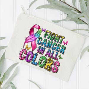 Fight Cancer in All Colors DTF Transfer: Awareness Design - Etsy
