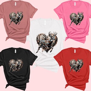 Deer in the Wilderness Hunting DTF Transfer, Nature-inspired Design for ...