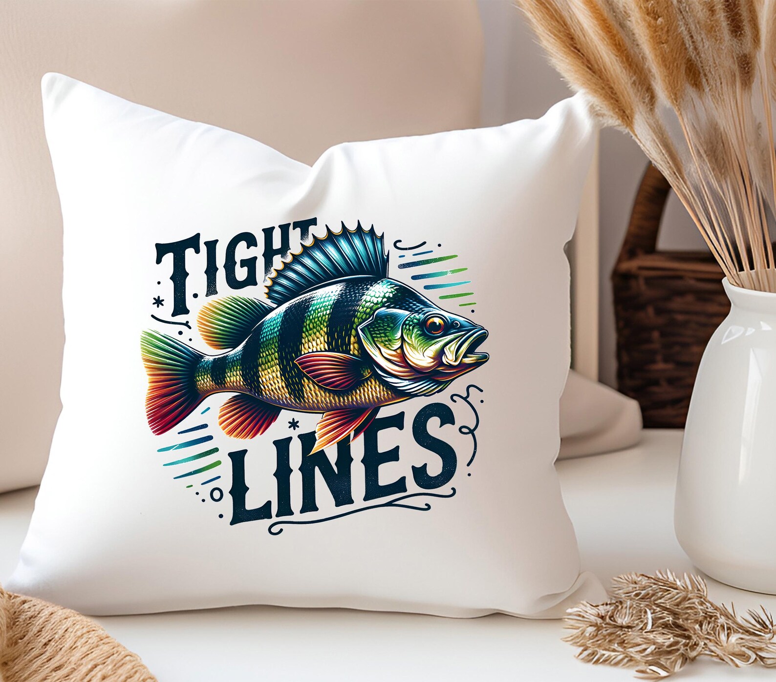 Perch Fish DTF Transfer: Angling Theme, Ready to Press - Etsy