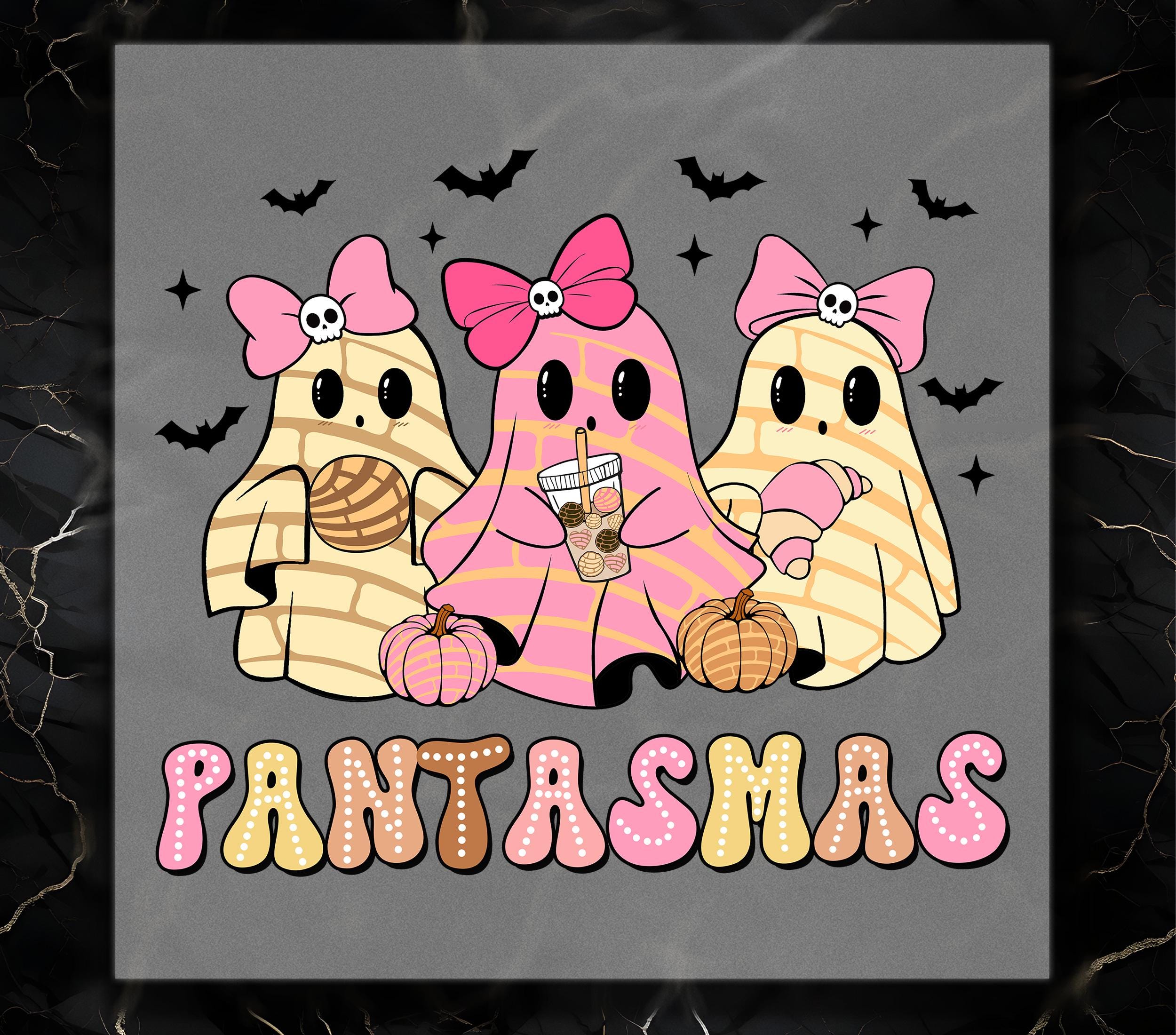 Mexican Ghost DTF Transfer: Spooky Conchas Iron-on Design - Etsy