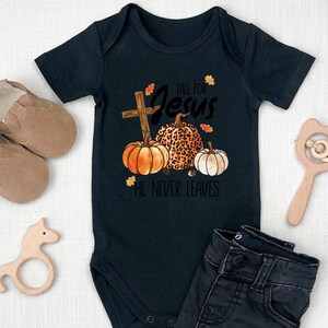 Fall for Jesus DTF Transfer: Autumn Christian Apparel - Etsy