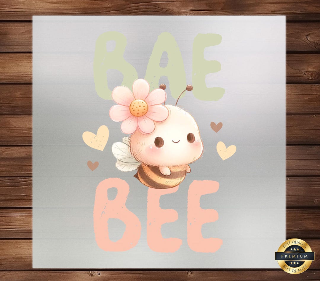 Baby Bae Bee DTF Transfer: Honeybee Iron-on Decal - Etsy