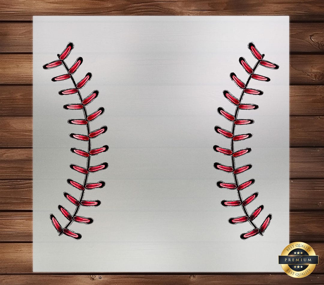 Baseball Stitch DTF Transfer: Realistic Seam Iron-on - Etsy
