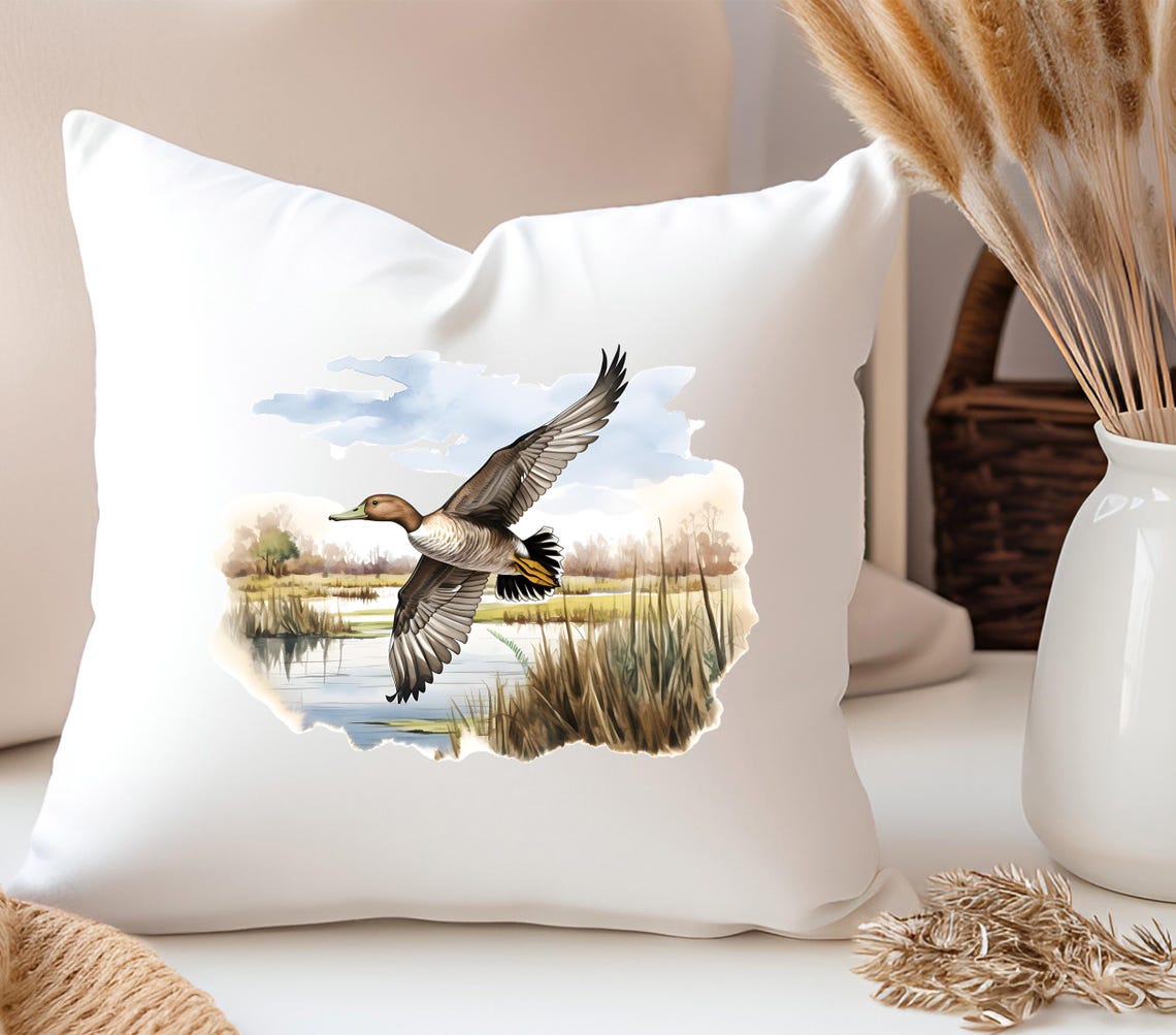 Duck Hunting DTF Transfer, Outdoor Design for Enthusiasts, Custom ...