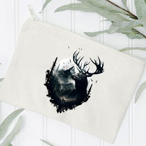 Forest Deer DTF Transfer: Majestic Deer Hunting Scene - Ideal for ...
