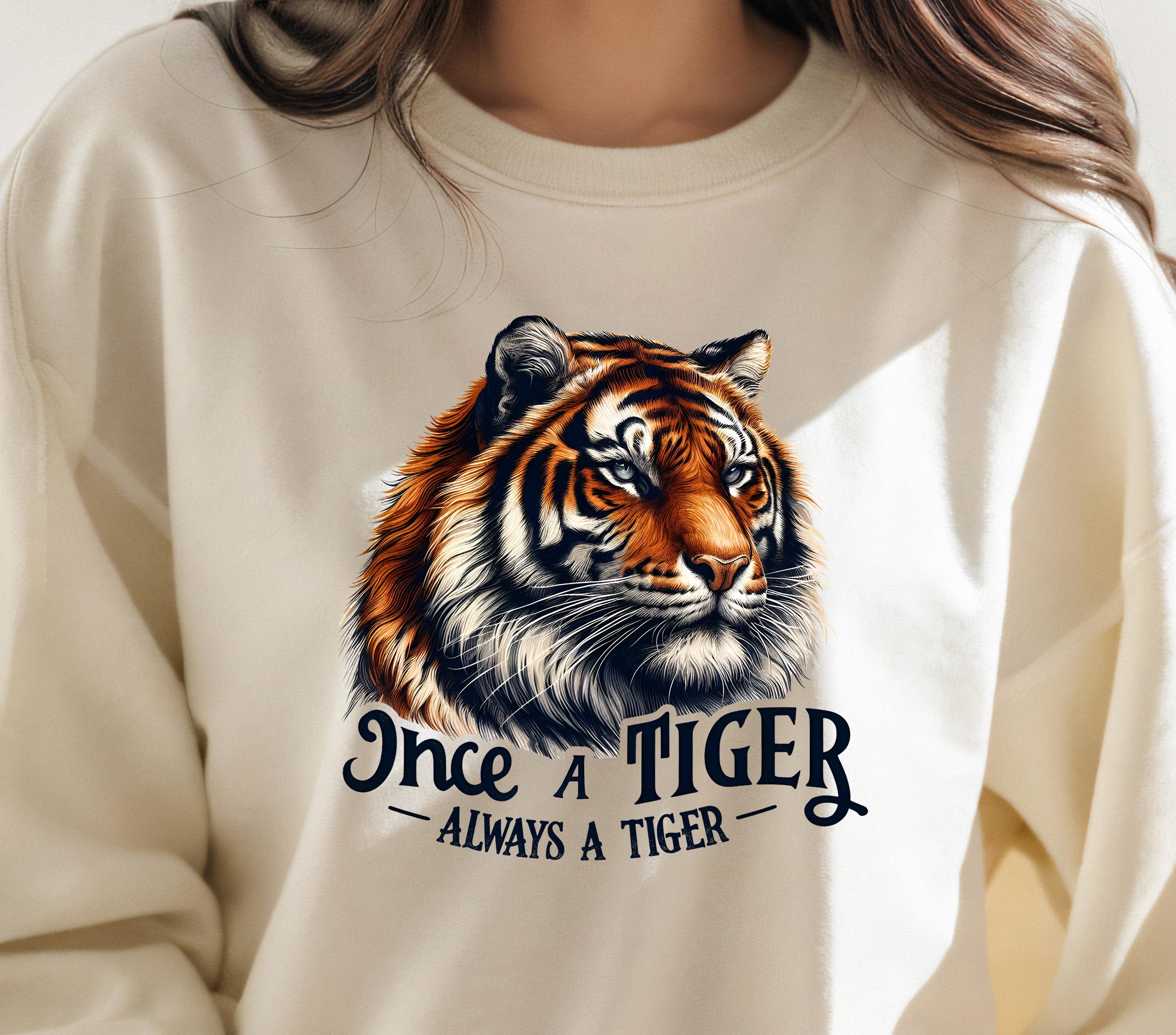 Watercolor Tiger DTF Transfer: Alumni & Fans Apparel - Etsy