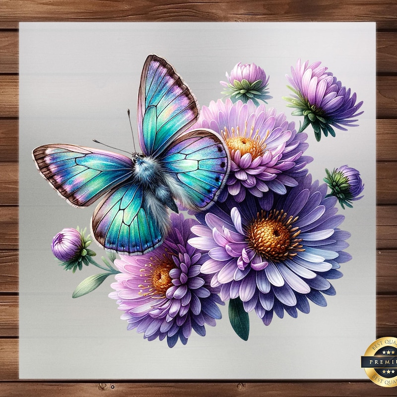 Flower Transfers - Etsy