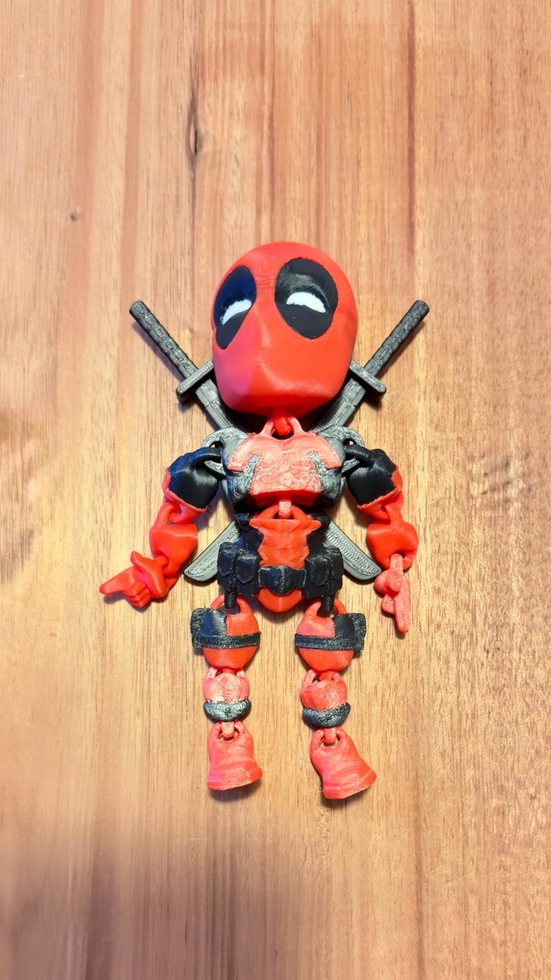 Deadpool Flexi-mini Fidget Toy - Etsy