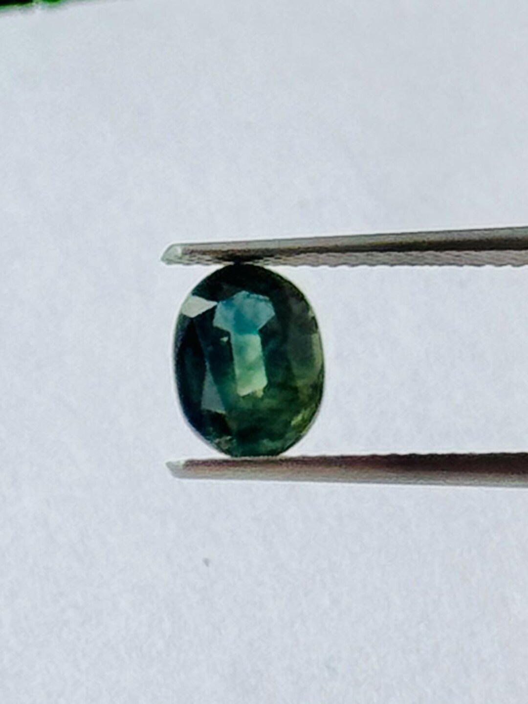 Teal Sapphire Oval Shape Natural Teal Sapphire Gemstones 1 Piece ...
