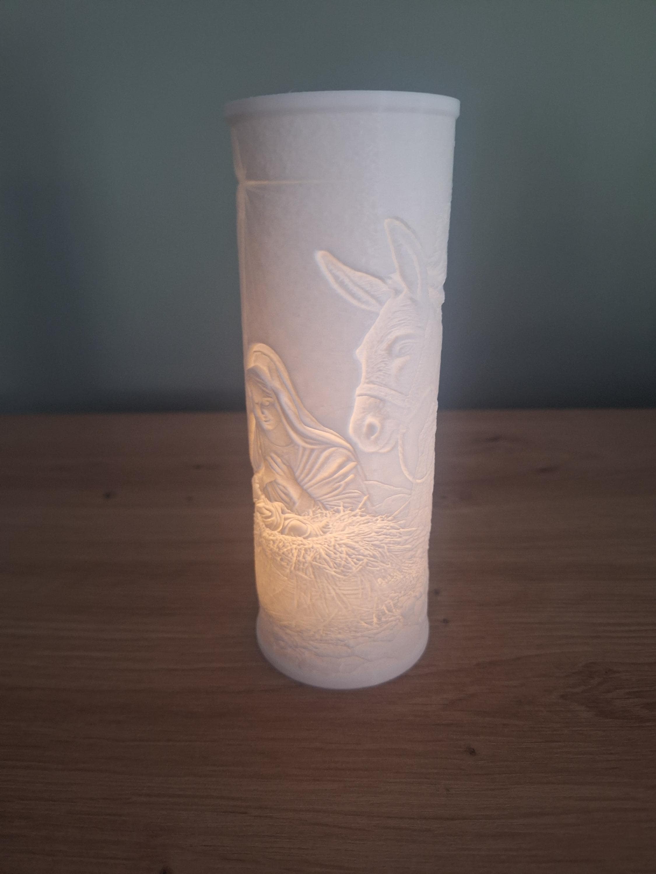Nativity Scene - Candle Holder - STL File - 3D Printing - Lithophane - Etsy