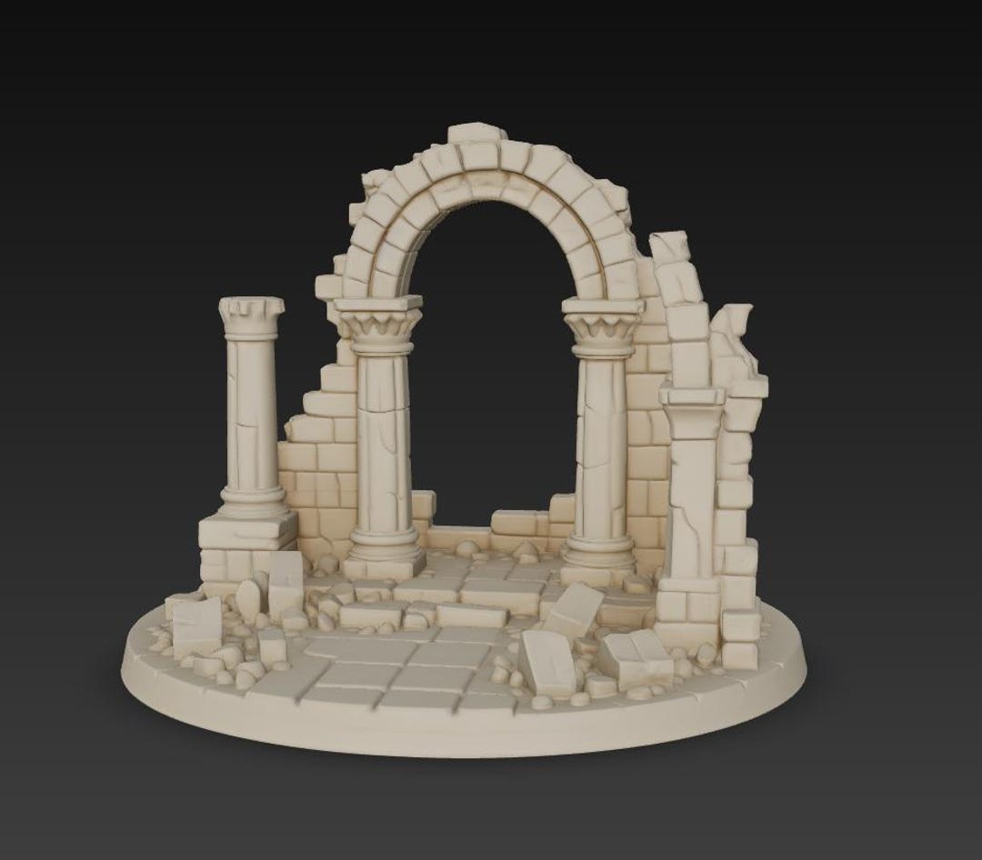 STL Ancient Ruins – 3D Printable Scenery (STL File) - Etsy Canada