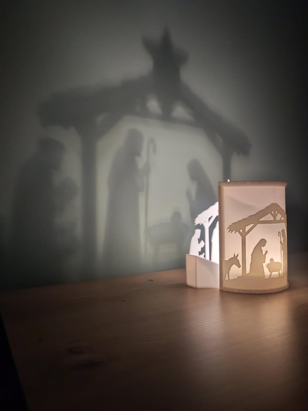 STL Files - Set - 3D Nativity Scene and Shade Lamp | Models for 3D ...