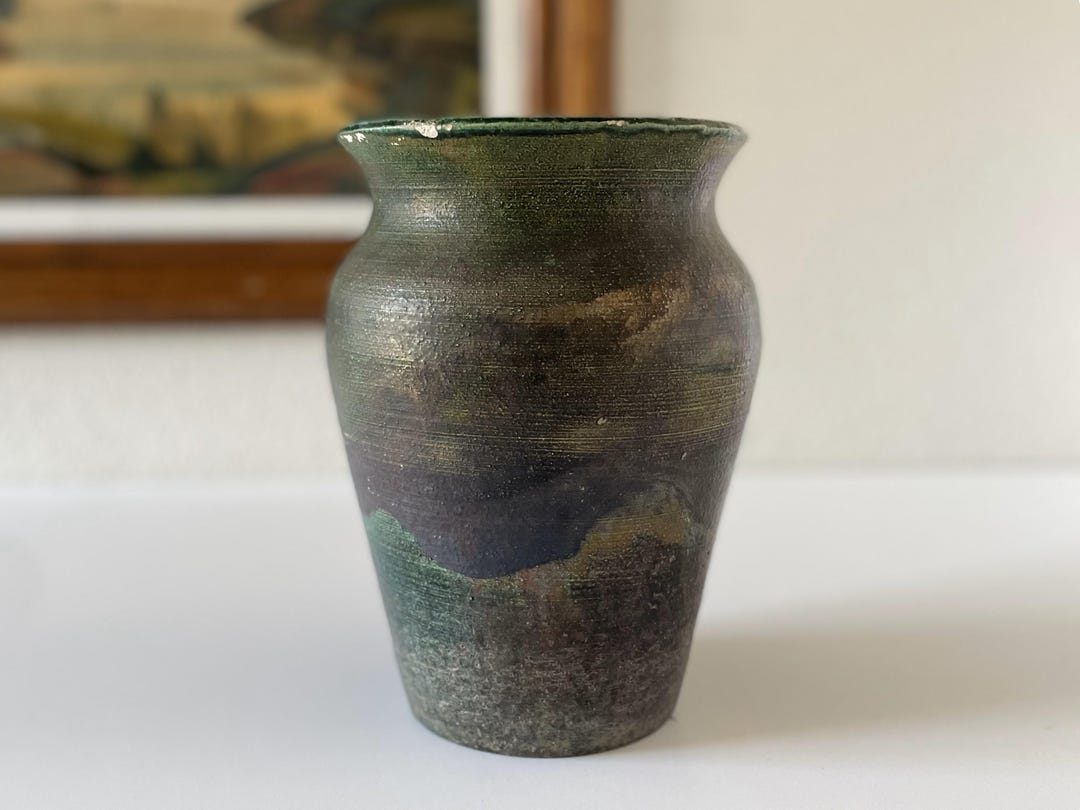 Handmade Artisan Vase | Rustic Pottery | Ceramic Decor - Etsy