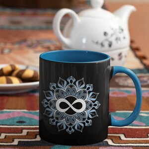 Infinity Symbol Mandala SVG for Cricut, Mindfulness Spiritual Boho ...