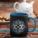 Infinity Symbol Mandala SVG for Cricut, Mindfulness Spiritual Boho ...