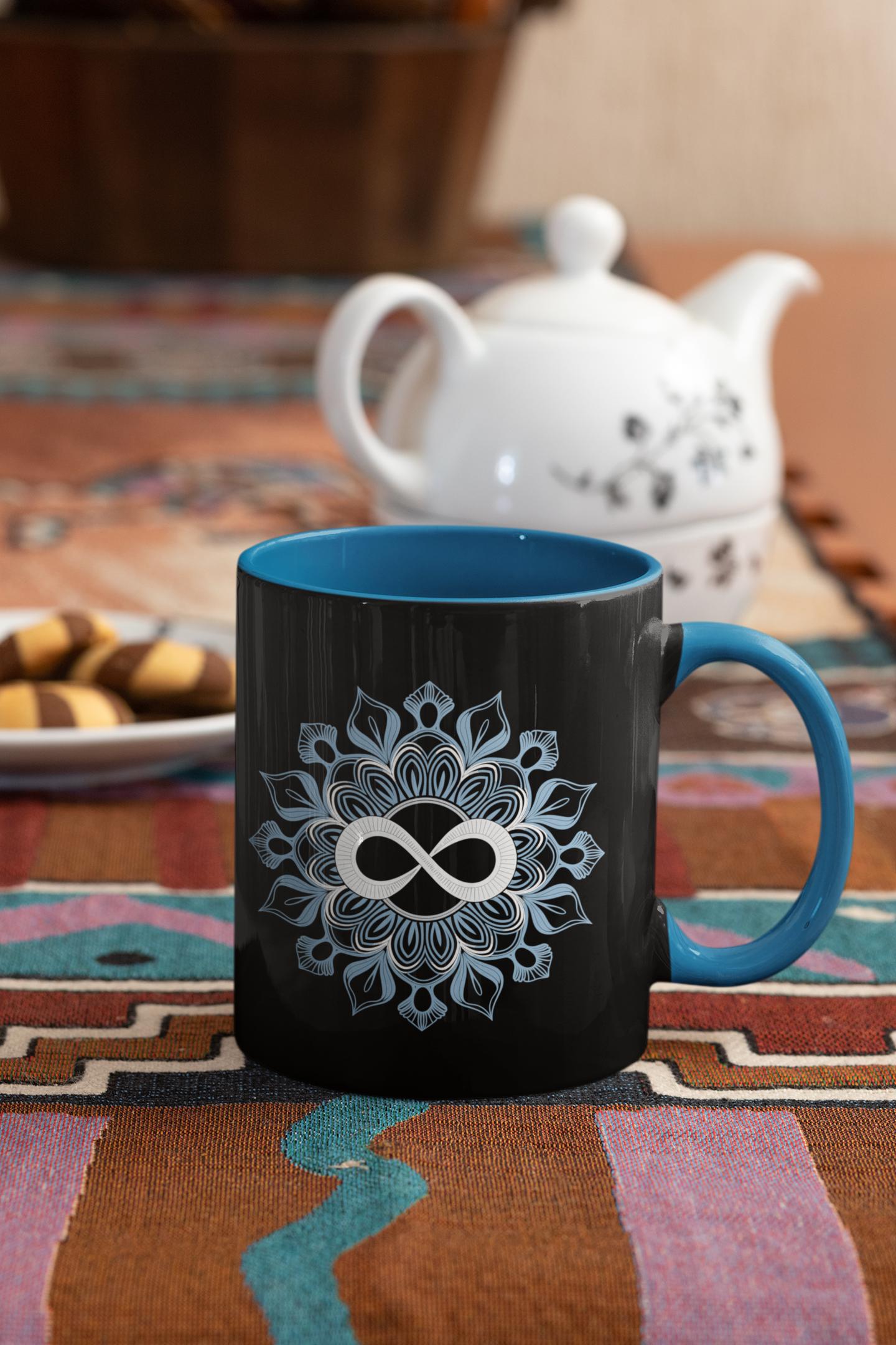 Infinity Symbol Mandala SVG for Cricut, Mindfulness Spiritual Boho ...