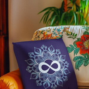Infinity Symbol Mandala SVG for Cricut, Mindfulness Spiritual Boho ...