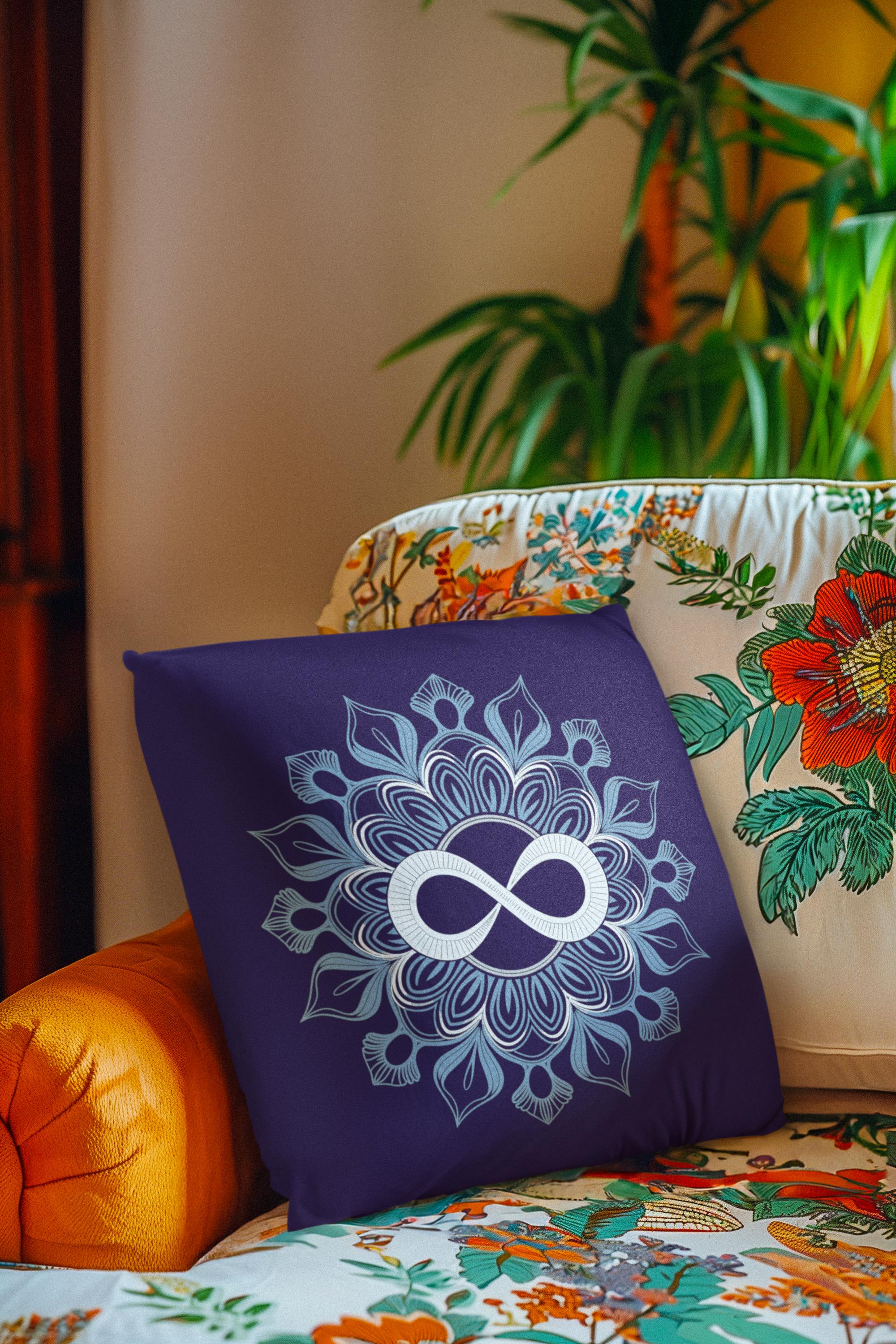 Infinity Symbol Mandala SVG for Cricut, Mindfulness Spiritual Boho ...