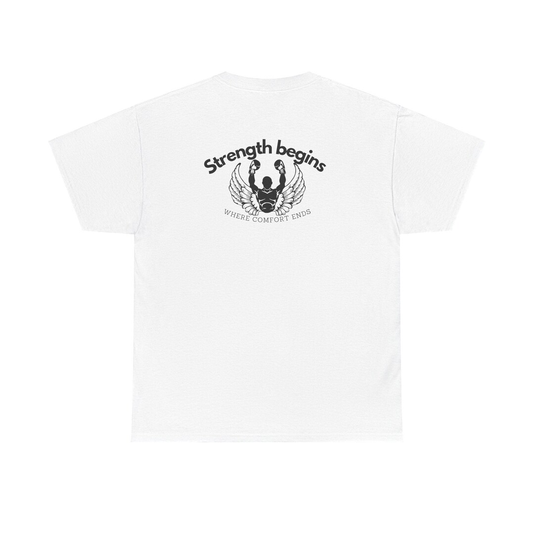 Gym, Boxing, Mindset, Strength, Motto Unisex Heavy Cotton Tee - Etsy