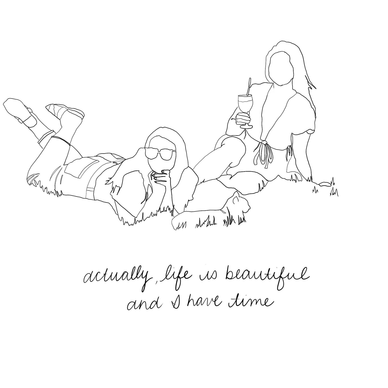 Line Drawing PDF - Etsy