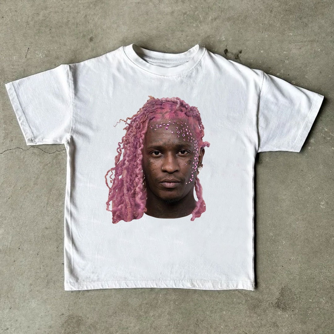 Oversized Young Thug Rap T-shirt - – Oversized Rap Shirt, Vintage Hip ...