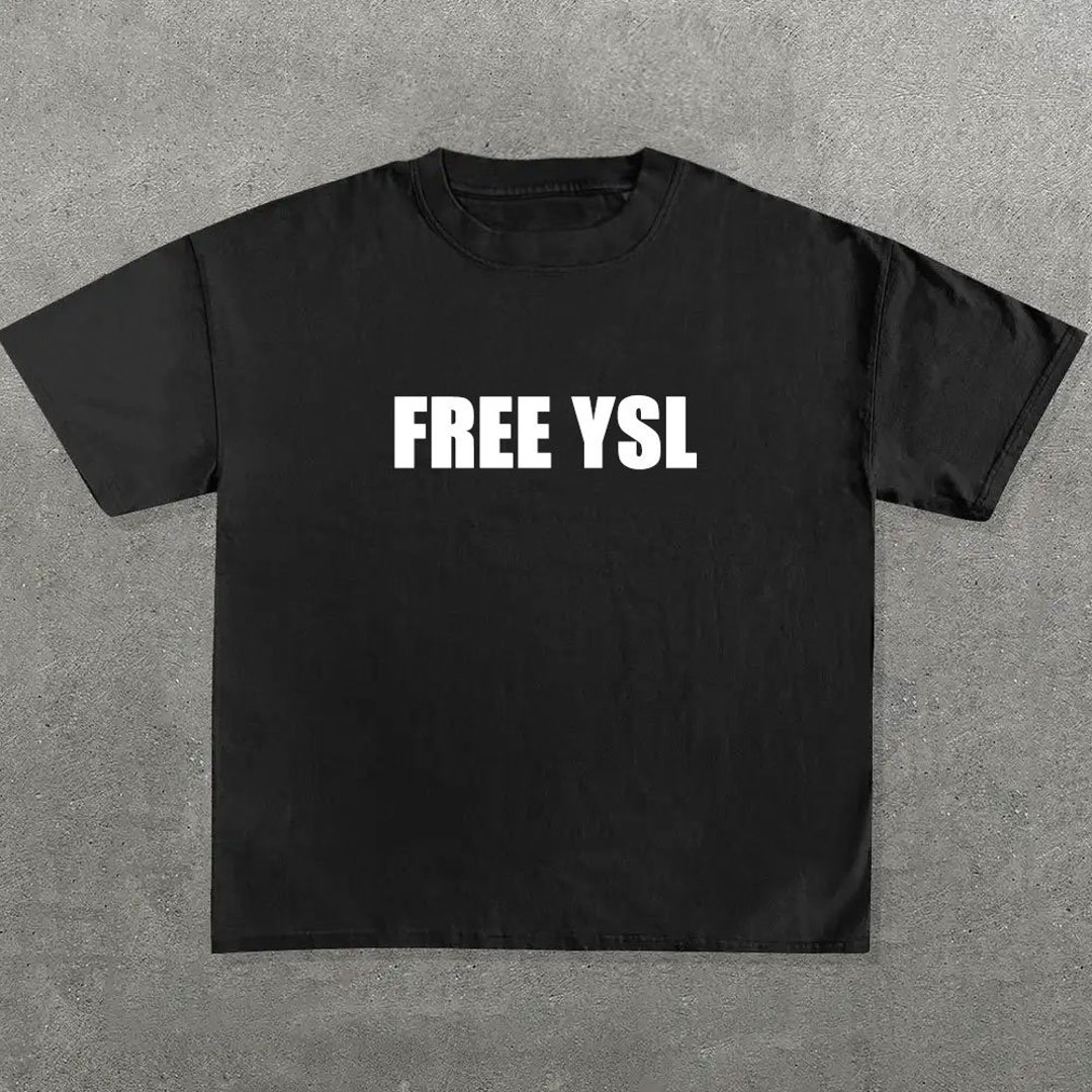 FREE YSL Young Thug Men's Heavy Oversized Rap Tee - Etsy