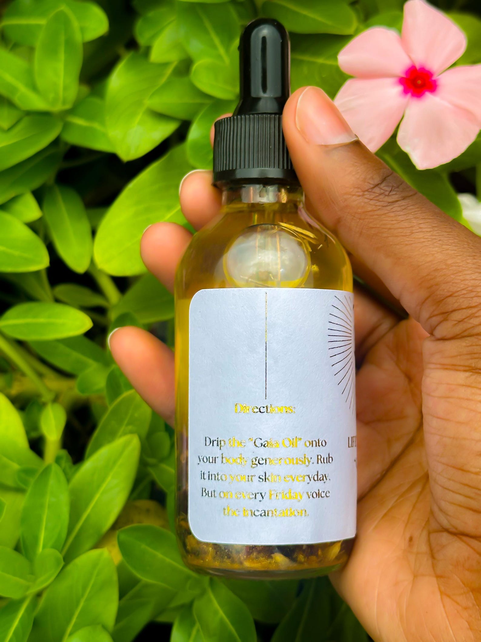 Gaia Ritual Oil (divine Feminine) / Intention Oil/ Conjure Oil / Hoodoo ...