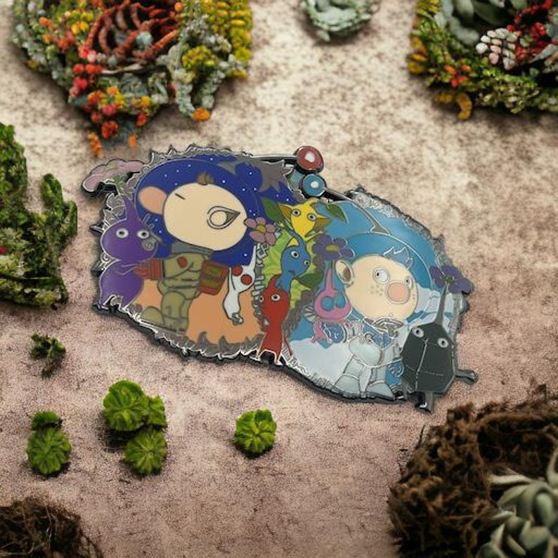 Pikmin Hard Enamel Pin - Etsy