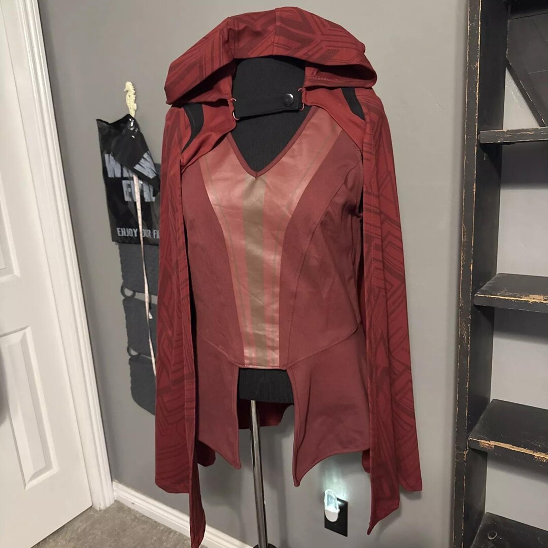 Her Universe Scarlet Witch Wanda Vision Tunic and Cape Plus Size 1x - Etsy