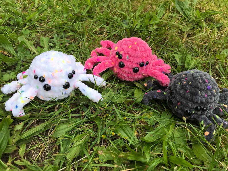 NO SEW Spider Crochet Pattern Halloween Spider Crochet Pattern - Etsy