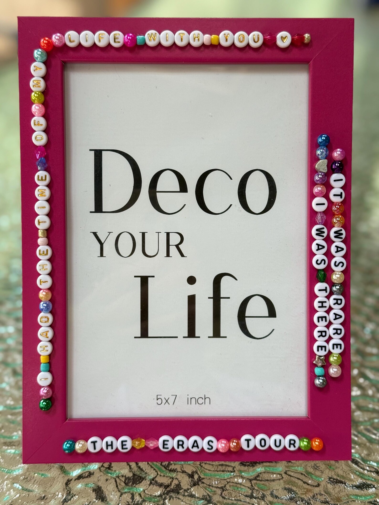 Friendship Bracelet Picture Frame Inspired by the Eras Tour - Etsy