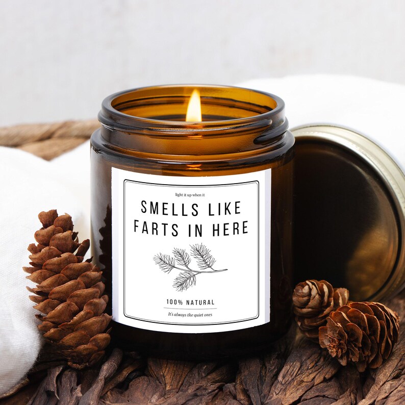 Smells Like Farts Decorative Candle | Gag Gift, House-warming Gift ...