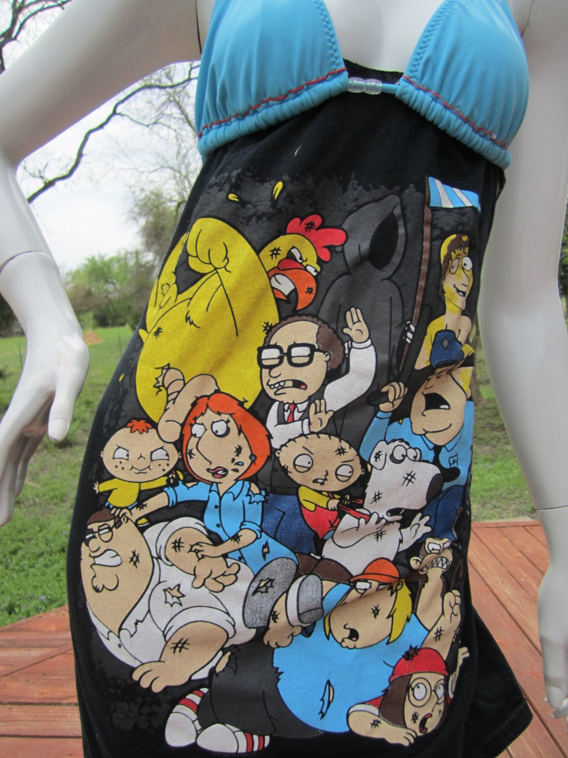 EPIC Family Guy Cast T Shirt Bikini Dress - Etsy
