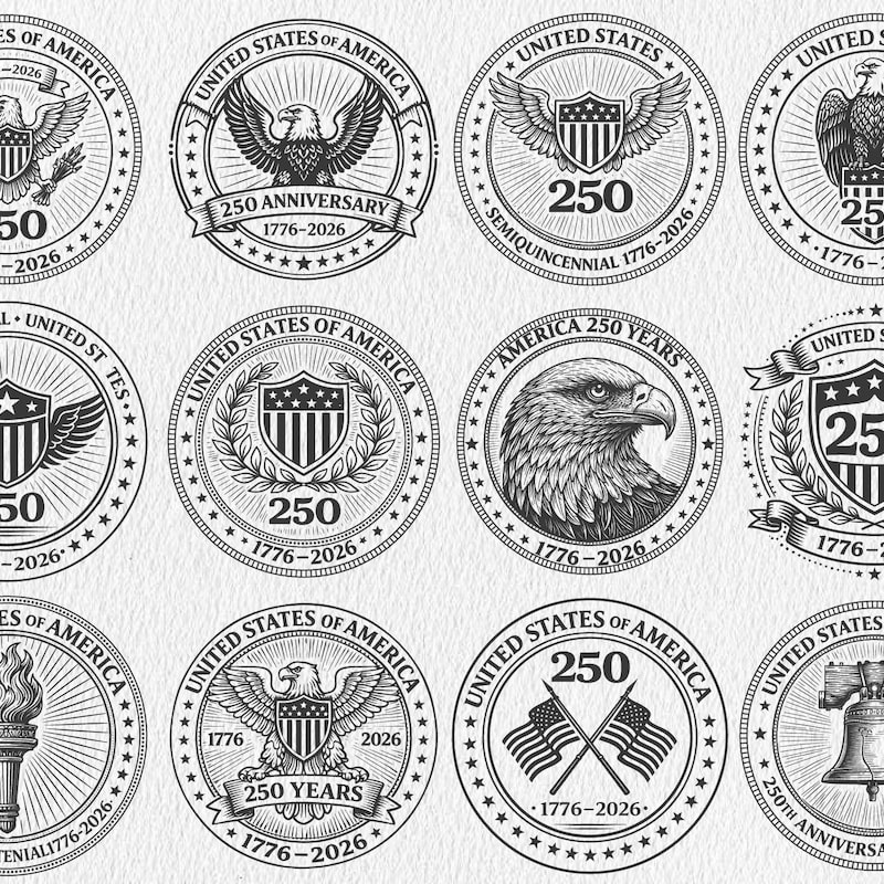 250 Anniversary Eagle Pin - Etsy