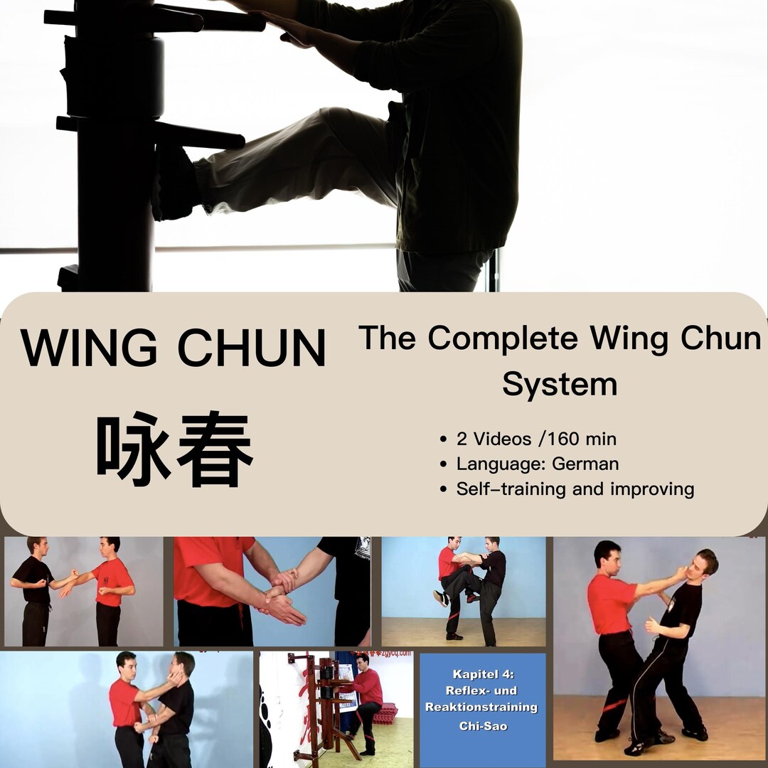 The Complete Wing Chun System. WING TSUN Course/master Academy/self ...