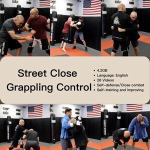 Street Close-range Grappling Control Techniques. Self-defense and ...