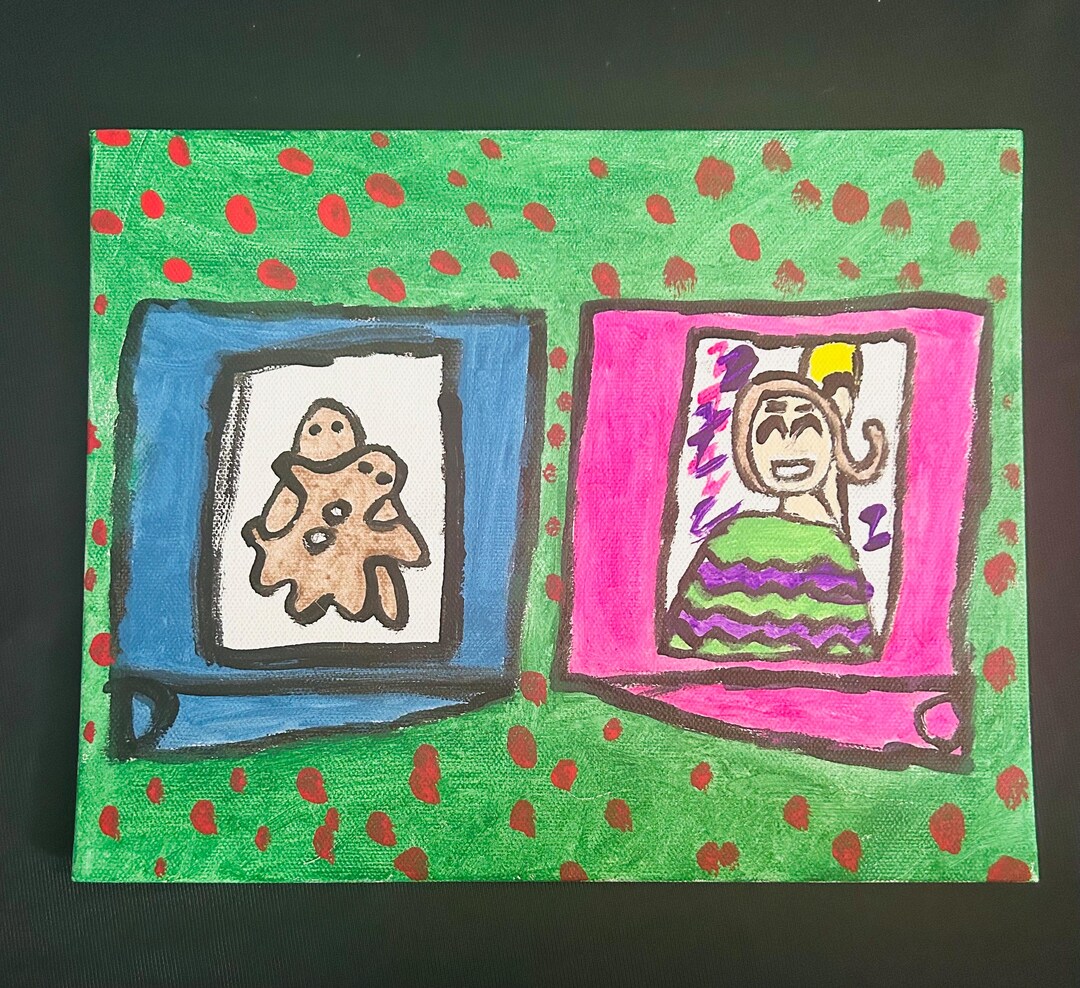 Dustin, Eve, Lacy, and Weird Stalker Cookie Guy Paul. - Etsy